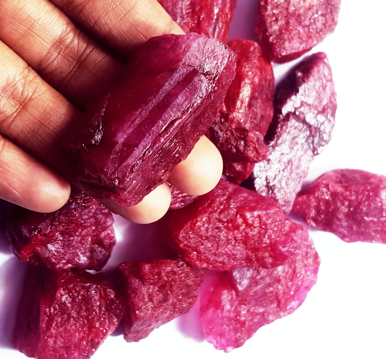 Natural Red Beryl Rough Loose Gemstone Certified Between 90 to - Etsy