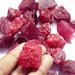 Natural Red Beryl Rough Loose Gemstone Certified Between 90 to 100 ...