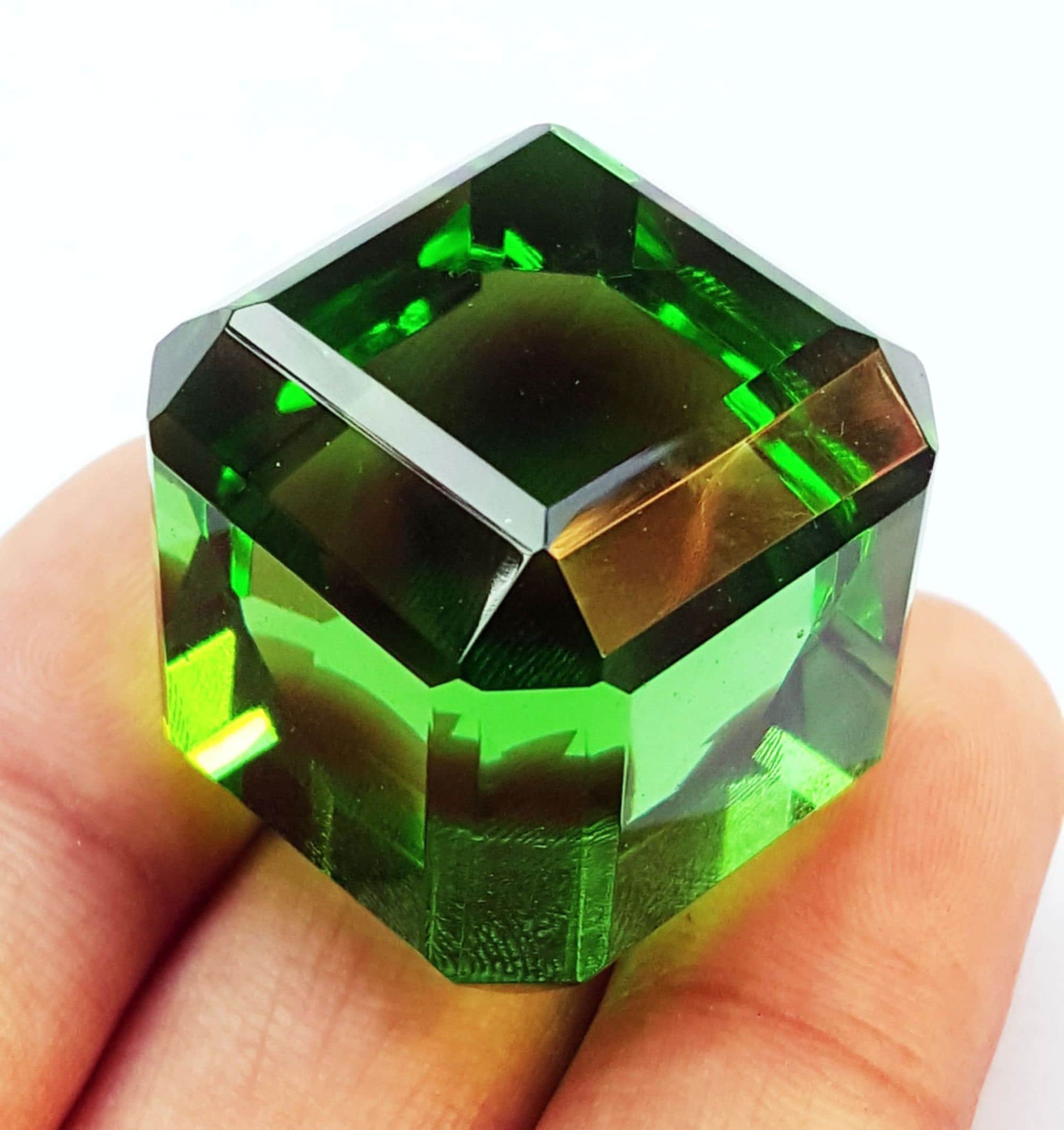 Gemstones Certified Brazilian Green Topaz Between 140 to 150 Ct Big ...