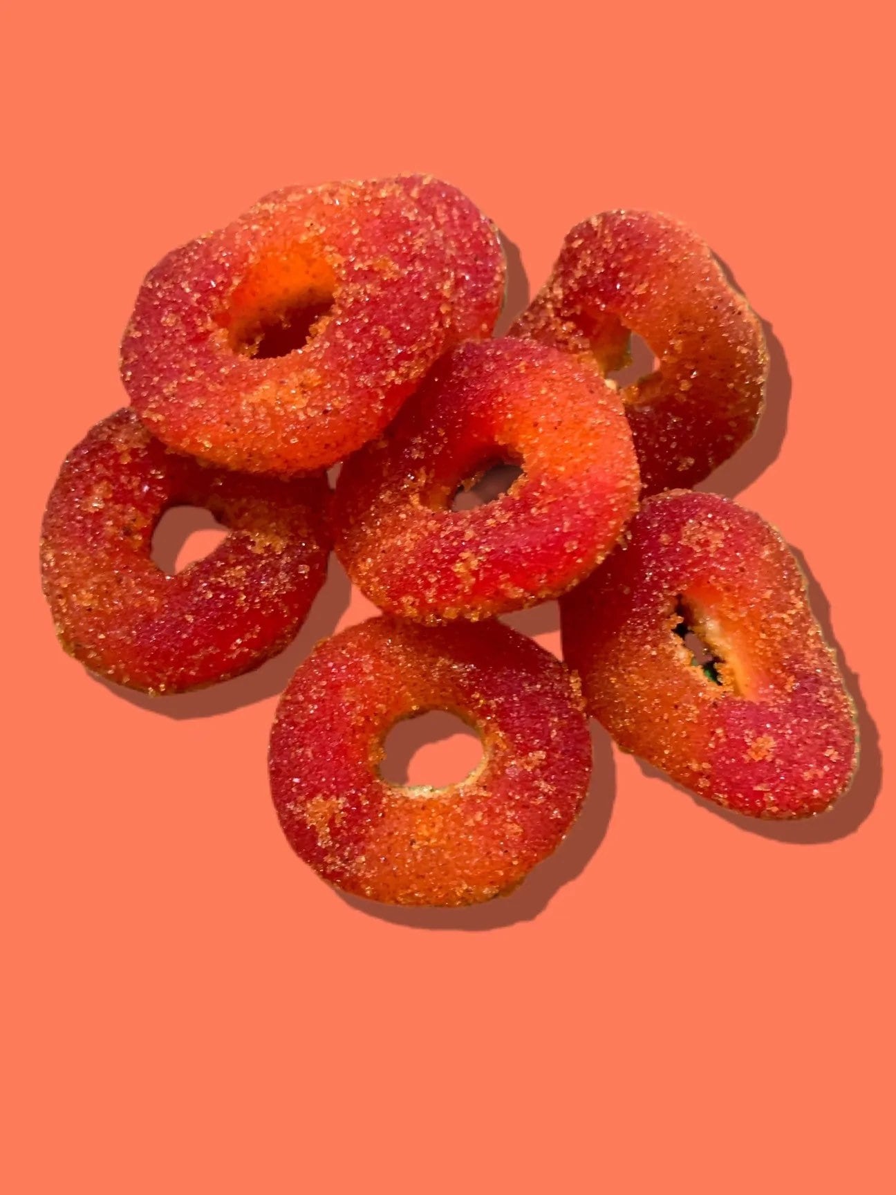 Michi Grande - Peach Chamoy Rings - Etsy