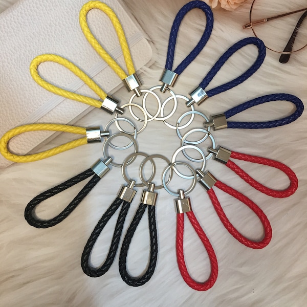 Braided Keychain - Etsy