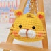 PATTERN: Tiger Head Crochet Pattern Amigurumi Tutorial Mini Tiger's ...