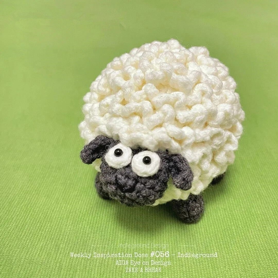 PATTERN: Sheep A Sheep Crochet Pattern Amigurumi Sheep Crochet Keychain ...