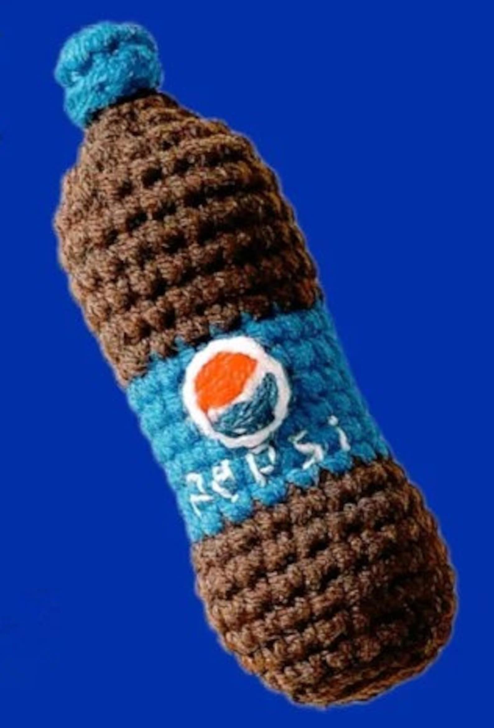 PATTERN: Pepsi Bottle Crochet Pattern Mini Cola Bottle - Etsy