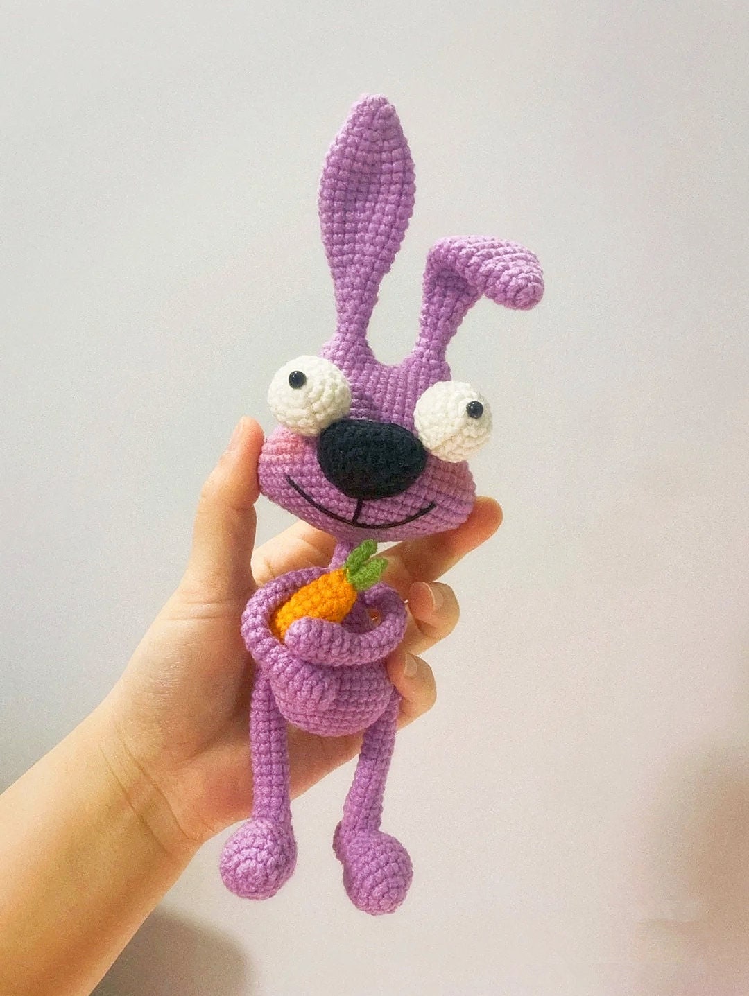 PATTERN: A Wounded Rabbit Amigurumi Crochet Pattern A Injured Depressed ...