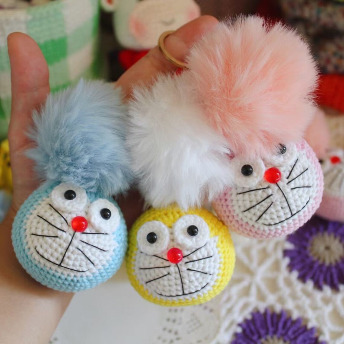 PATTERN: Doraemon Amigurumi Crochet Pattern Mini Doraemon Head - Etsy