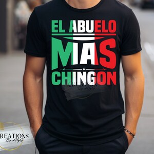 El Abuelo Mas Chingón PNG, Sublimation, Digital Download, Fathers Day ...