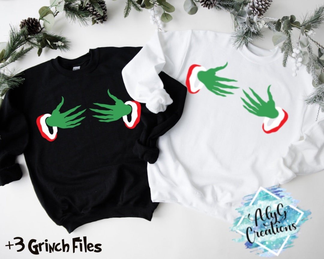 Grinch Hands PNG SVG Digital Download Christmas Grinch - Etsy UK