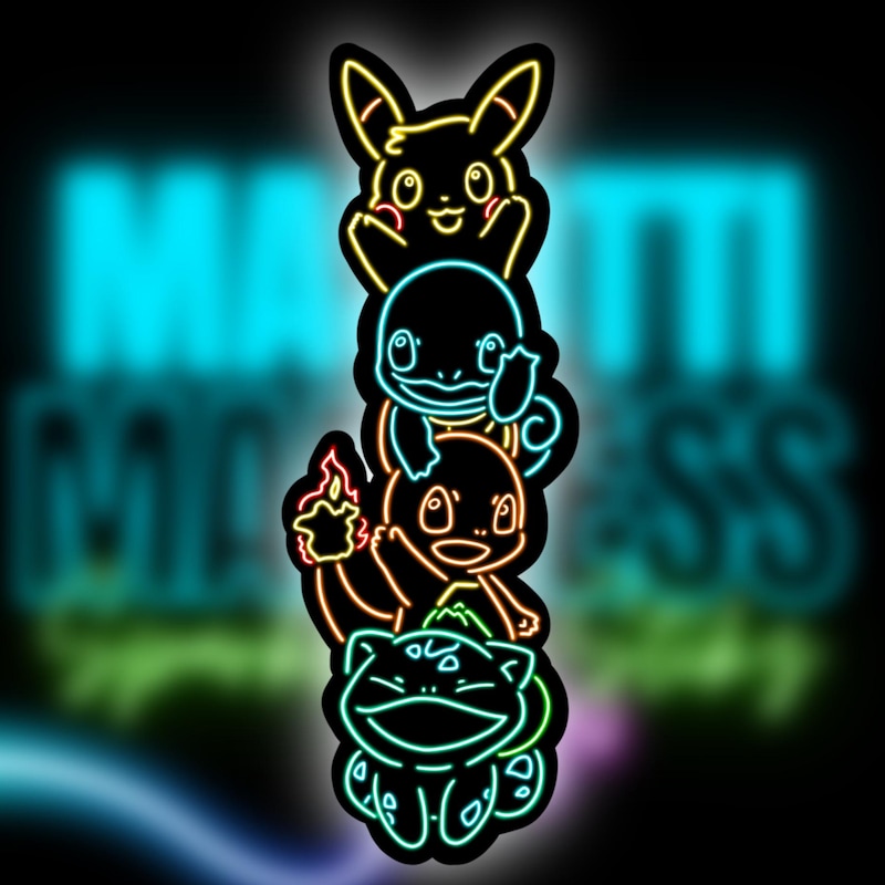 Custom Pokemons Stickers - Etsy