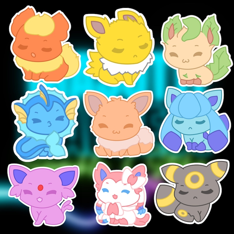 Chibi Pokémons - Etsy