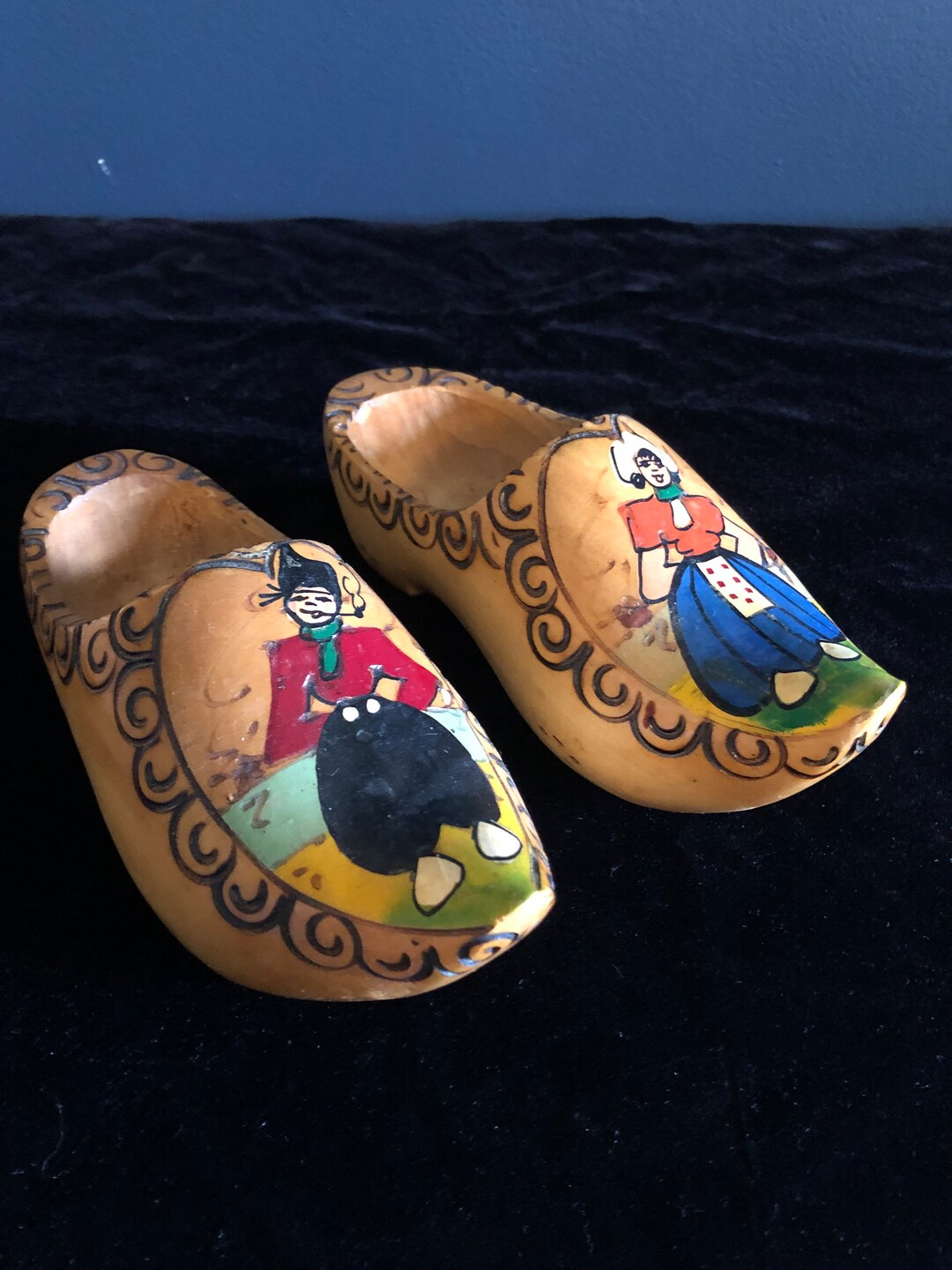 Vintage Wooden Clogs - Etsy