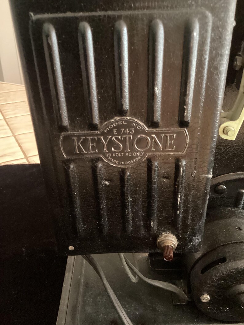 Vtg Keystone Model #E743, 16mm Projector With 4 Films, Working - Etsy