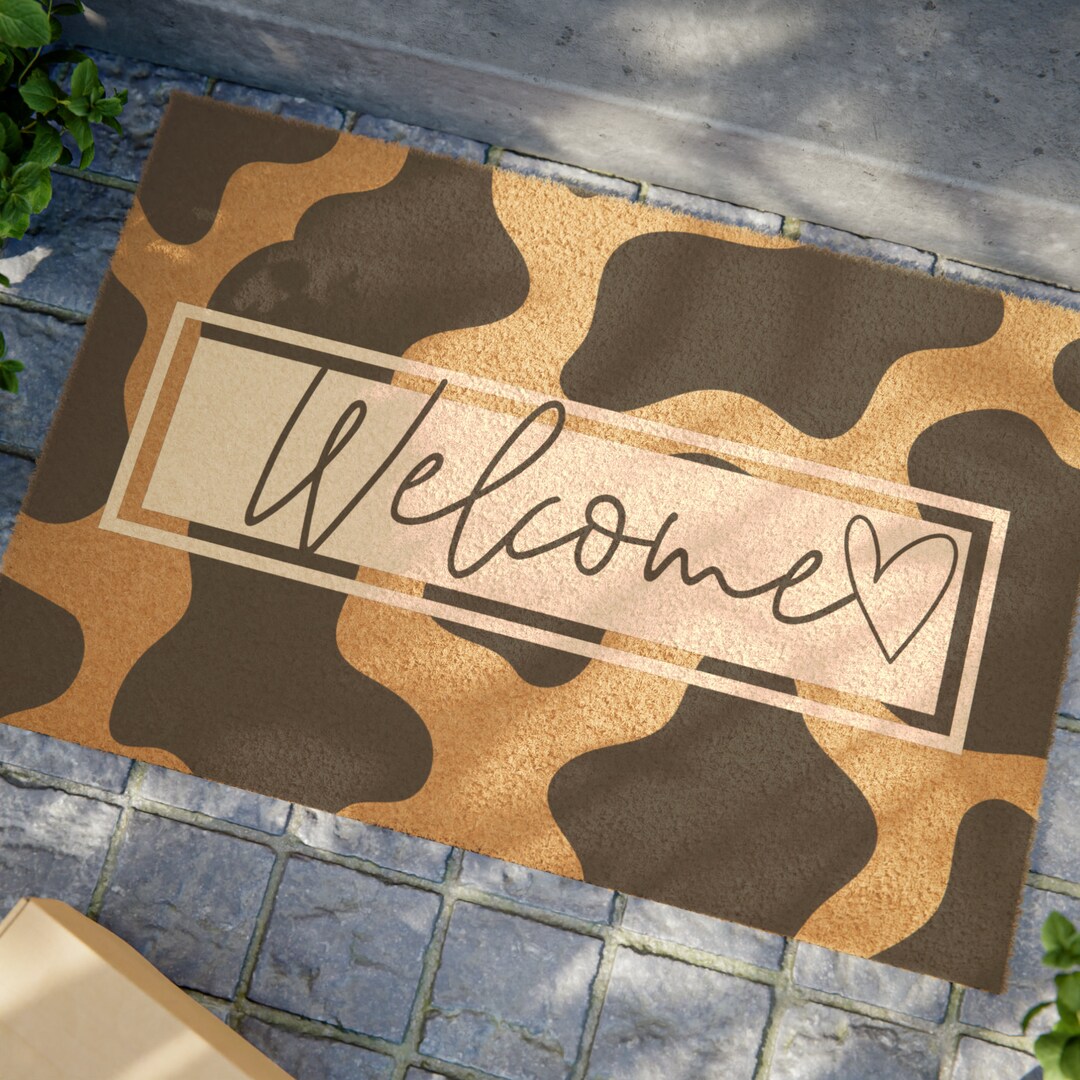 Outdoor Welcome Mat, All-weather Mat, Outdoor Doormat, Rubber Outdoor ...