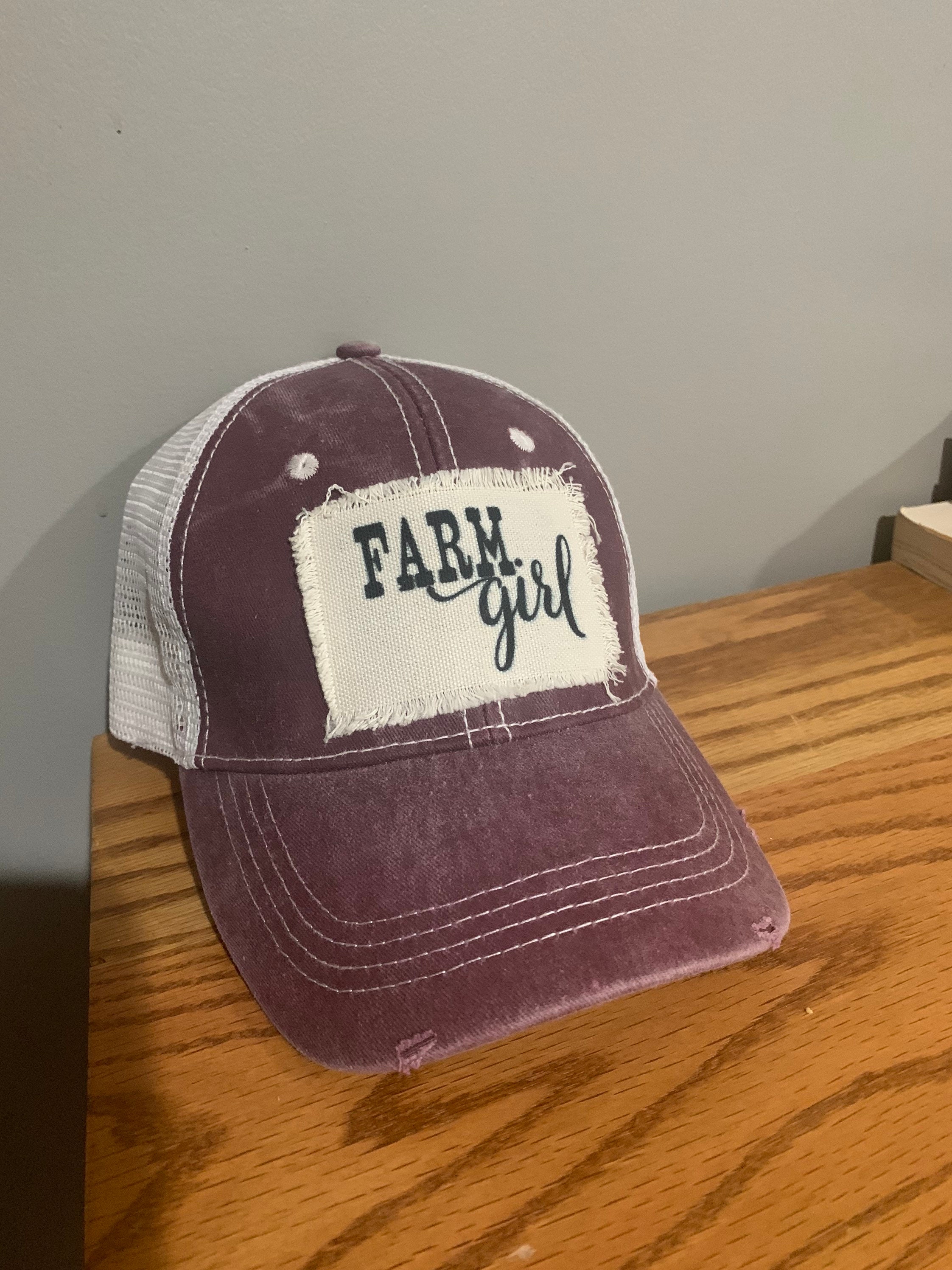 Farm Girl Hat - Etsy