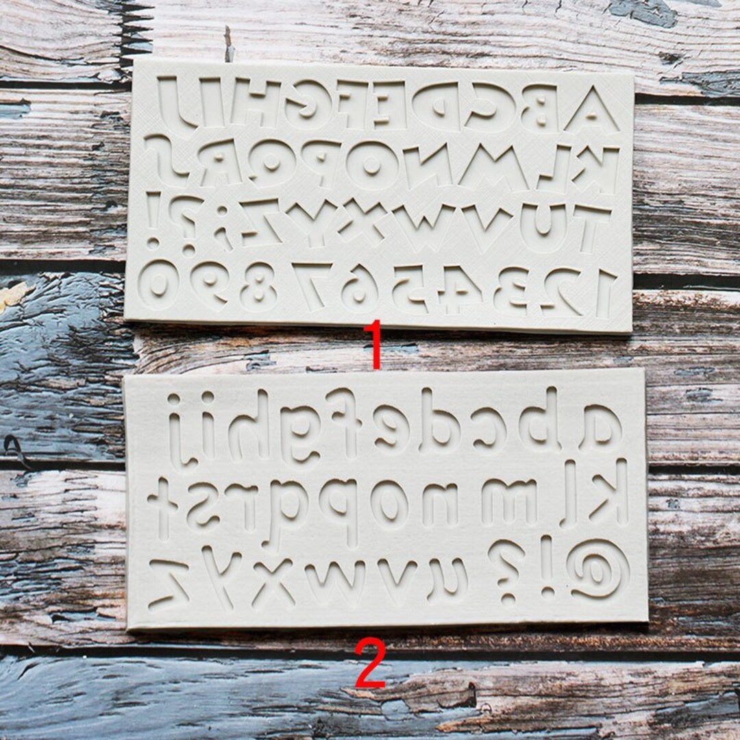 Letter Mold Number Cake Chocolate Mold Wedding Cake Decorating Tools ...