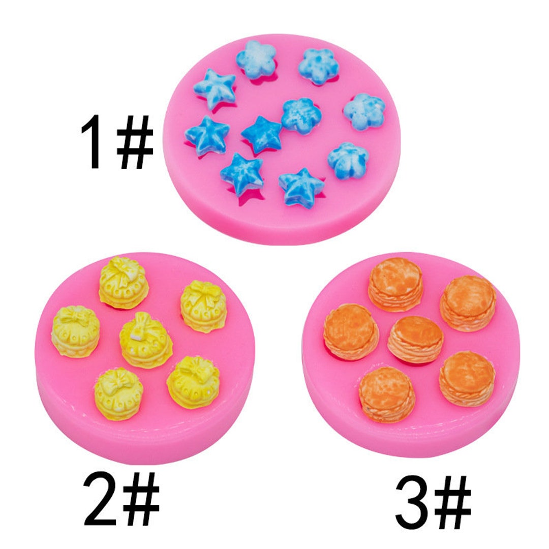 Star, Burger, Cake Silicone Mold - Fondant, Chocolate, Sugarcraft - Etsy