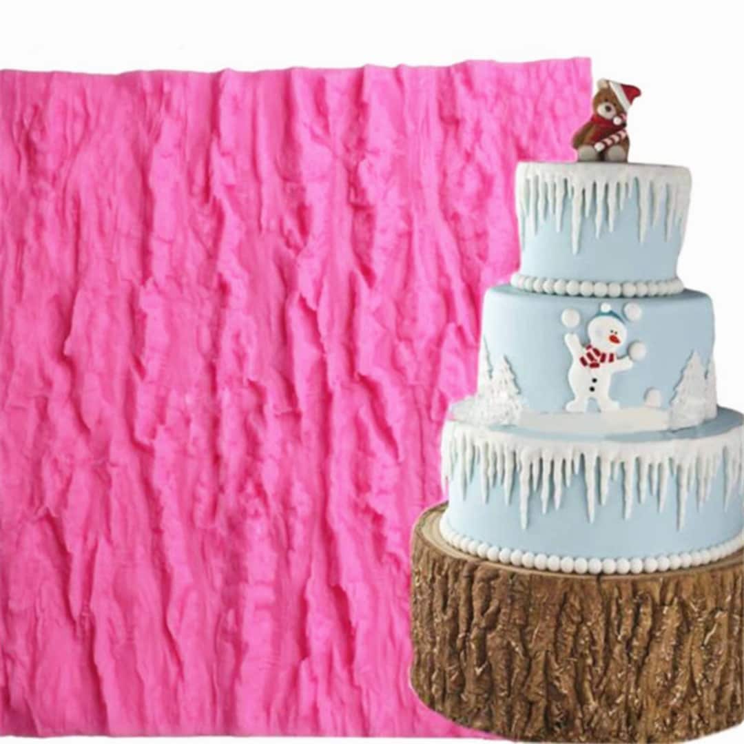 Bark Rim Mold Cake Chocolate Mold Wedding Cake Decorating Tools Fondant ...