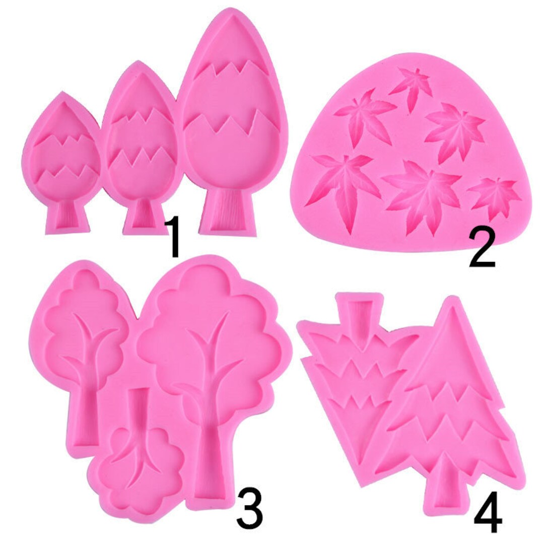 Apple Tree Mold Cake Chocolate Mold Wedding Cake Decorating Tools Fondant Sugarcraft Cake Molds ...