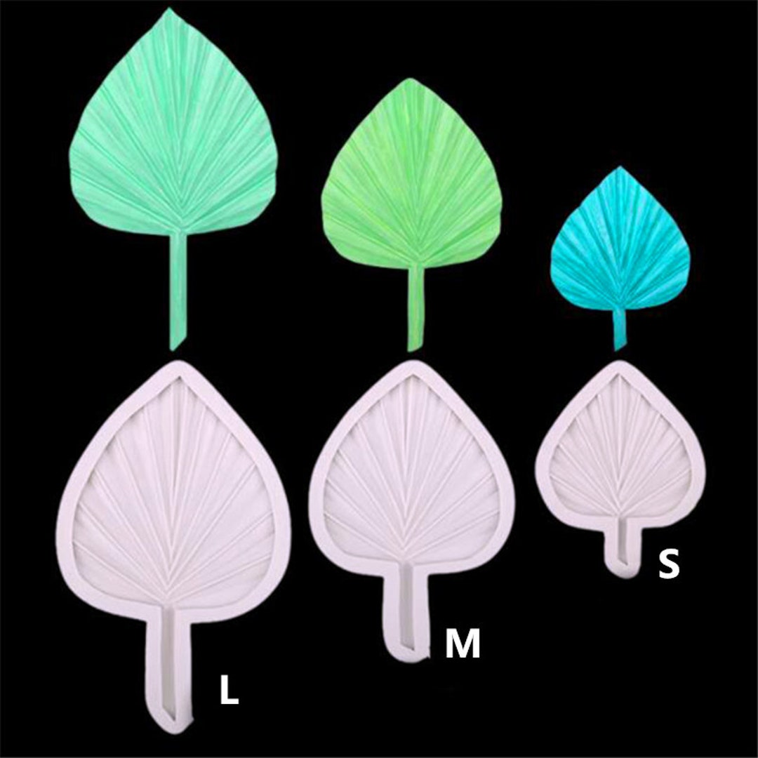 Palm Leaf Mold Silicone Molds Cake Chocolate Mold Wedding Cake ...