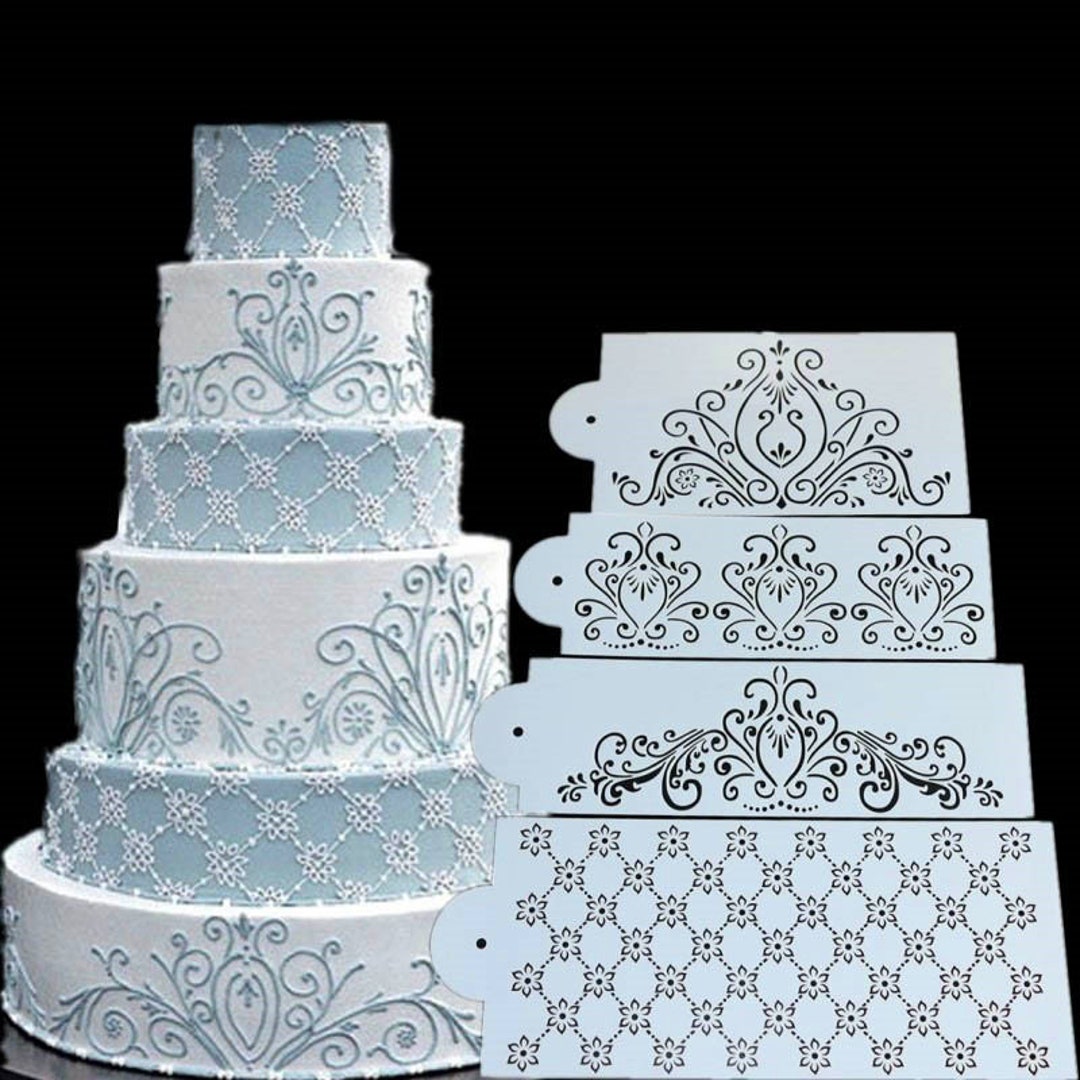 Flower Pattern Stencil Painting Card Making Craft Stencils Wall Decor ...