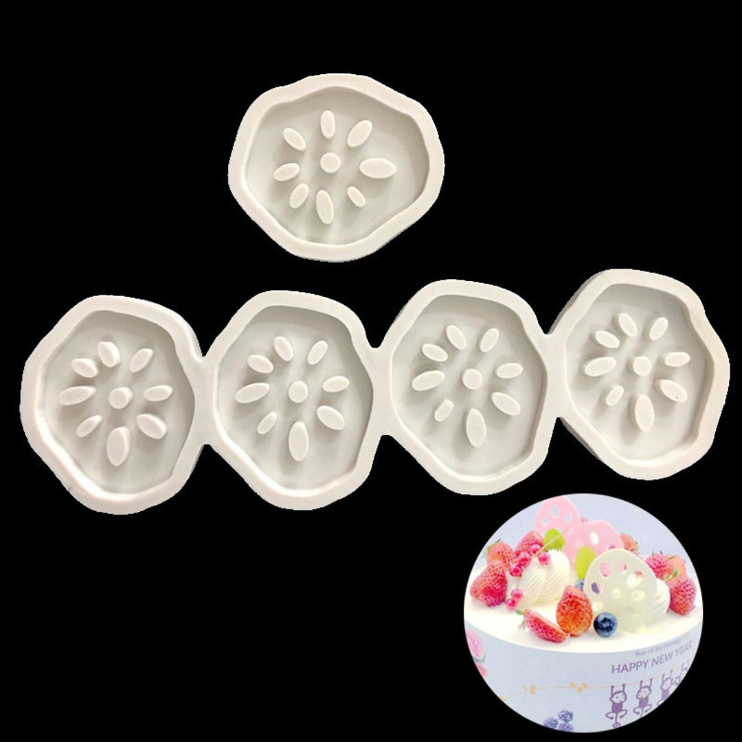 Lotus Root Silicone Mold: Cake Decorating, Fondant, Sugarcraft - Etsy