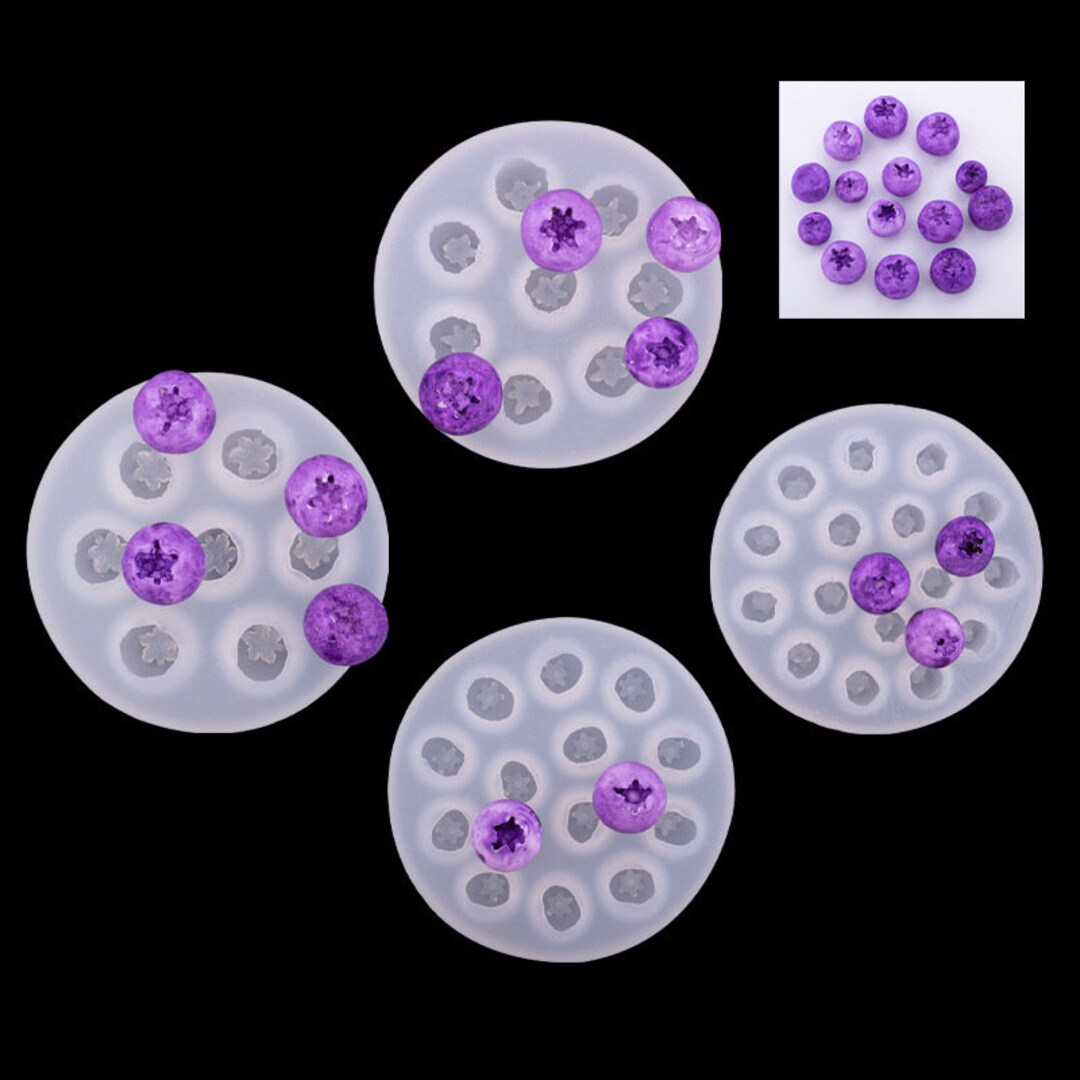 Blueberry Silicone Mold: Cake Decorating, Fondant, Sugarcraft - Etsy Canada