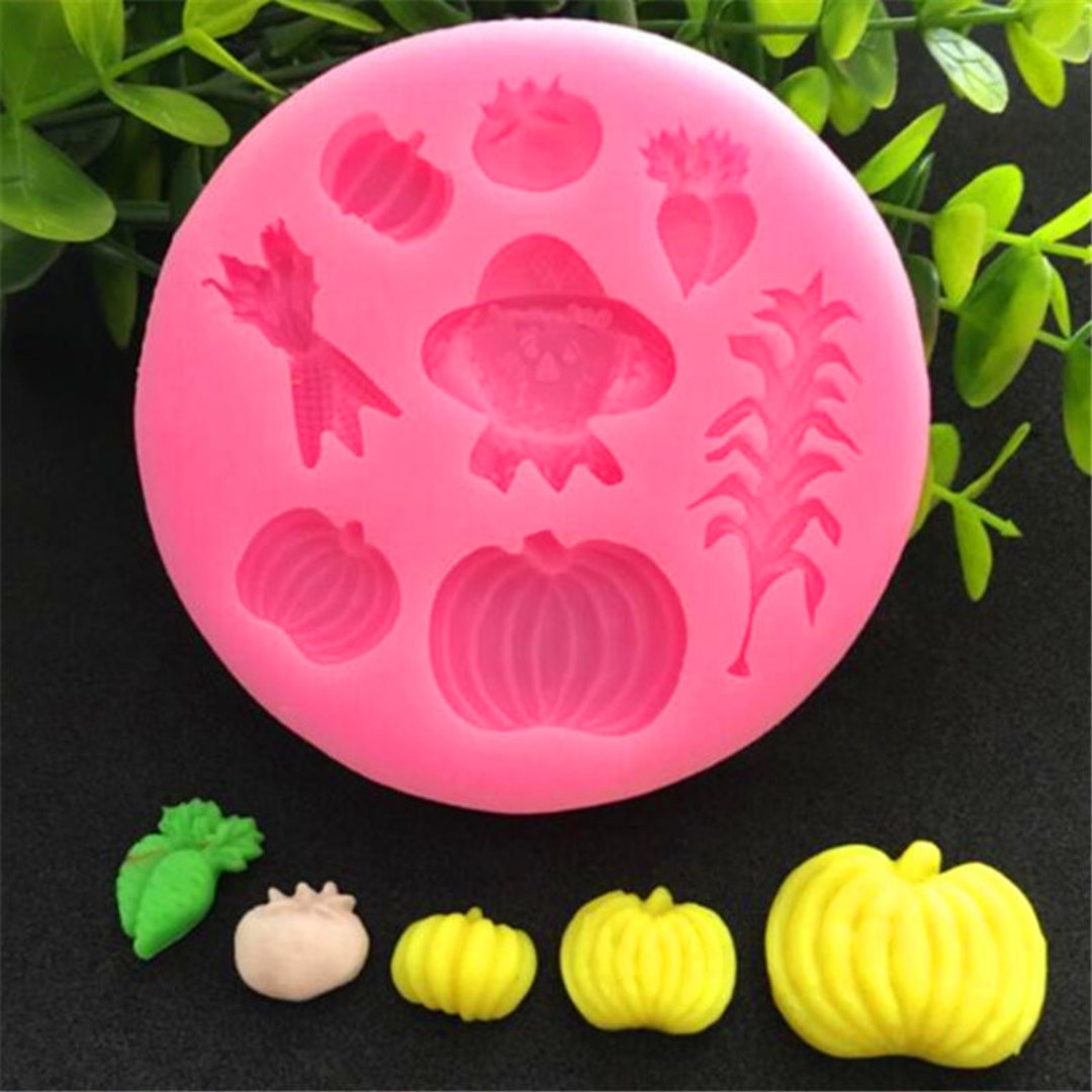 Pumpkin Radish Corn Scarecrow Mold Cake Chocolate Mold Wedding Cake ...