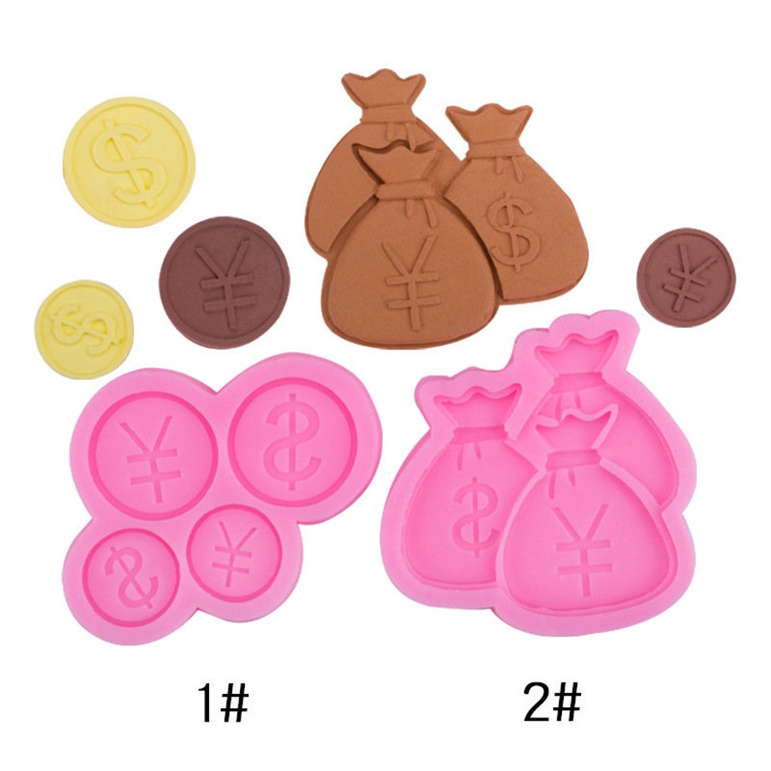 Coin Money Bag Mold Cake Chocolate Mold Wedding Cake Decorating Tools ...