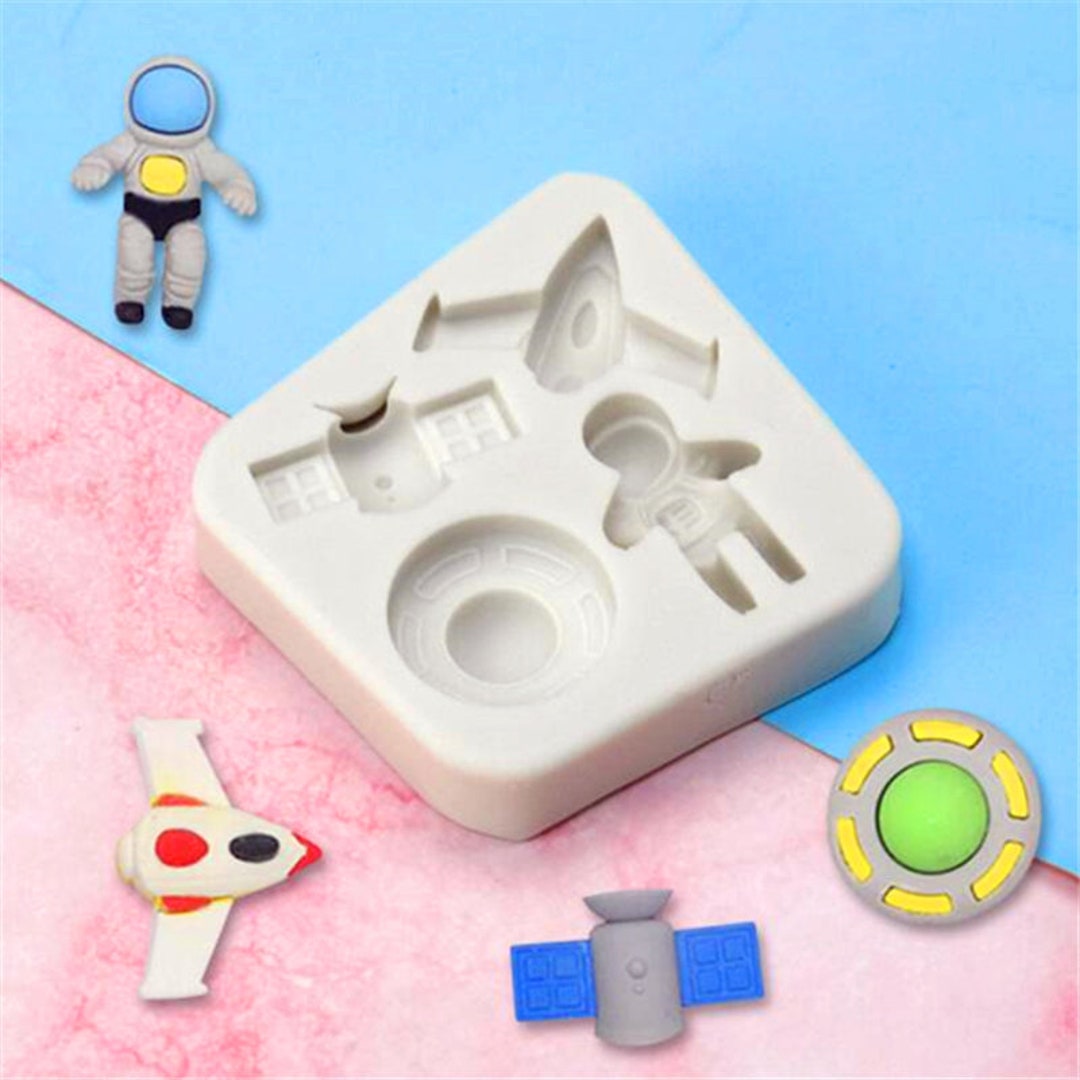 Astronaut Planetary Rocket Mold Cake Chocolate Mold Wedding Cake ...