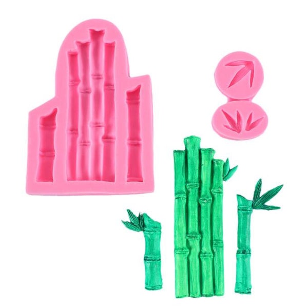 Bamboo Silicone Moulds - Etsy