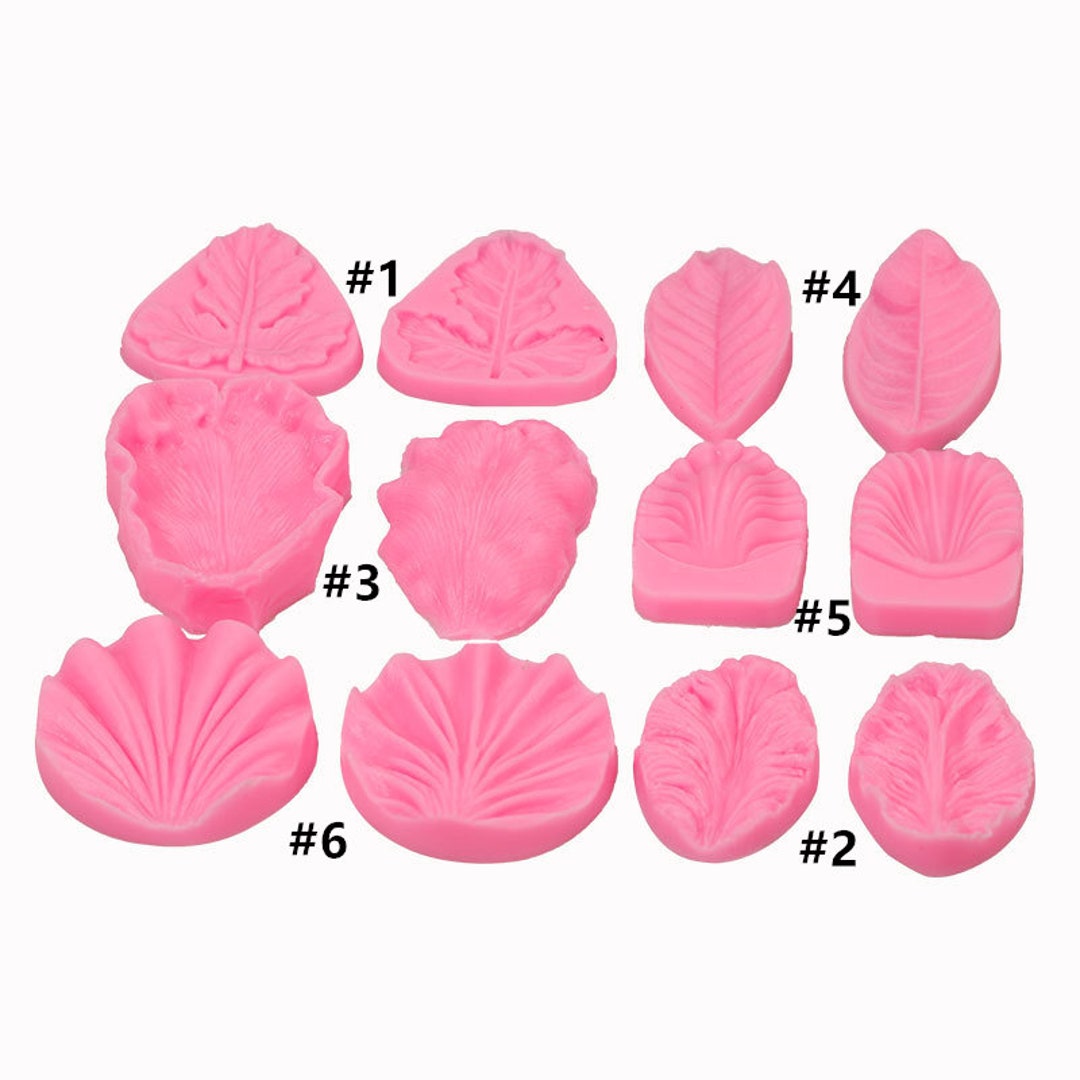 Silicone Biscuits Petal Leaf Pattern Cutter - Etsy
