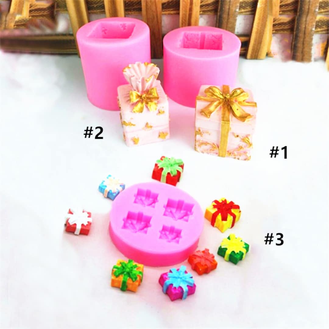 Silicone Mold for Resin Christmas Gift Box Display Home Decor - Etsy