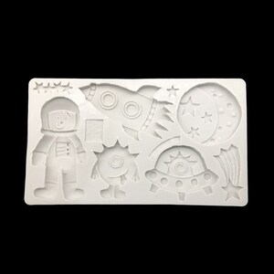 Spaceship Astronaut Alien Mold Cake Chocolate Mold Wedding Cake ...
