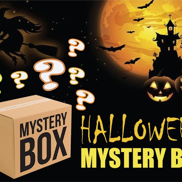 Halloween Mystery Box - Etsy
