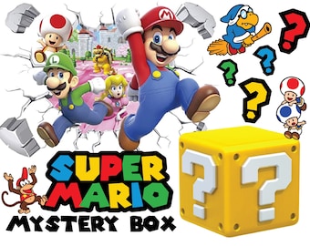 Mario question box - Etsy España