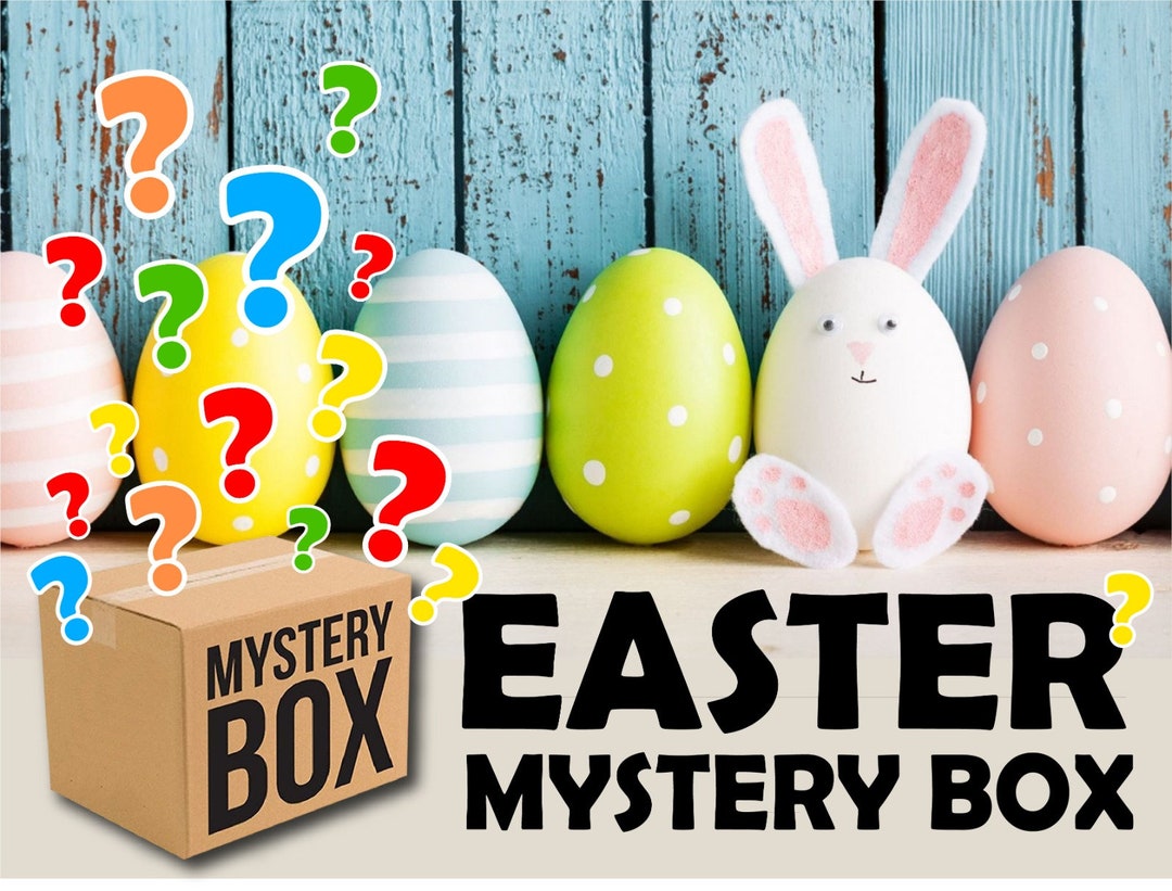 Easter Mystery Box Easter Inspired Mystery Personalized Easter Mystery ...