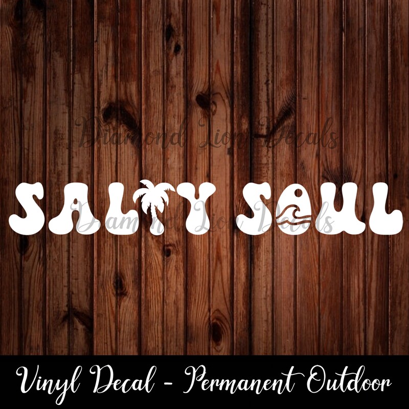 Salt Life Car Decal - Etsy