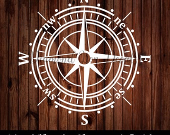 Viking Compass Decal Car Decal Laptop Stickers - Etsy
