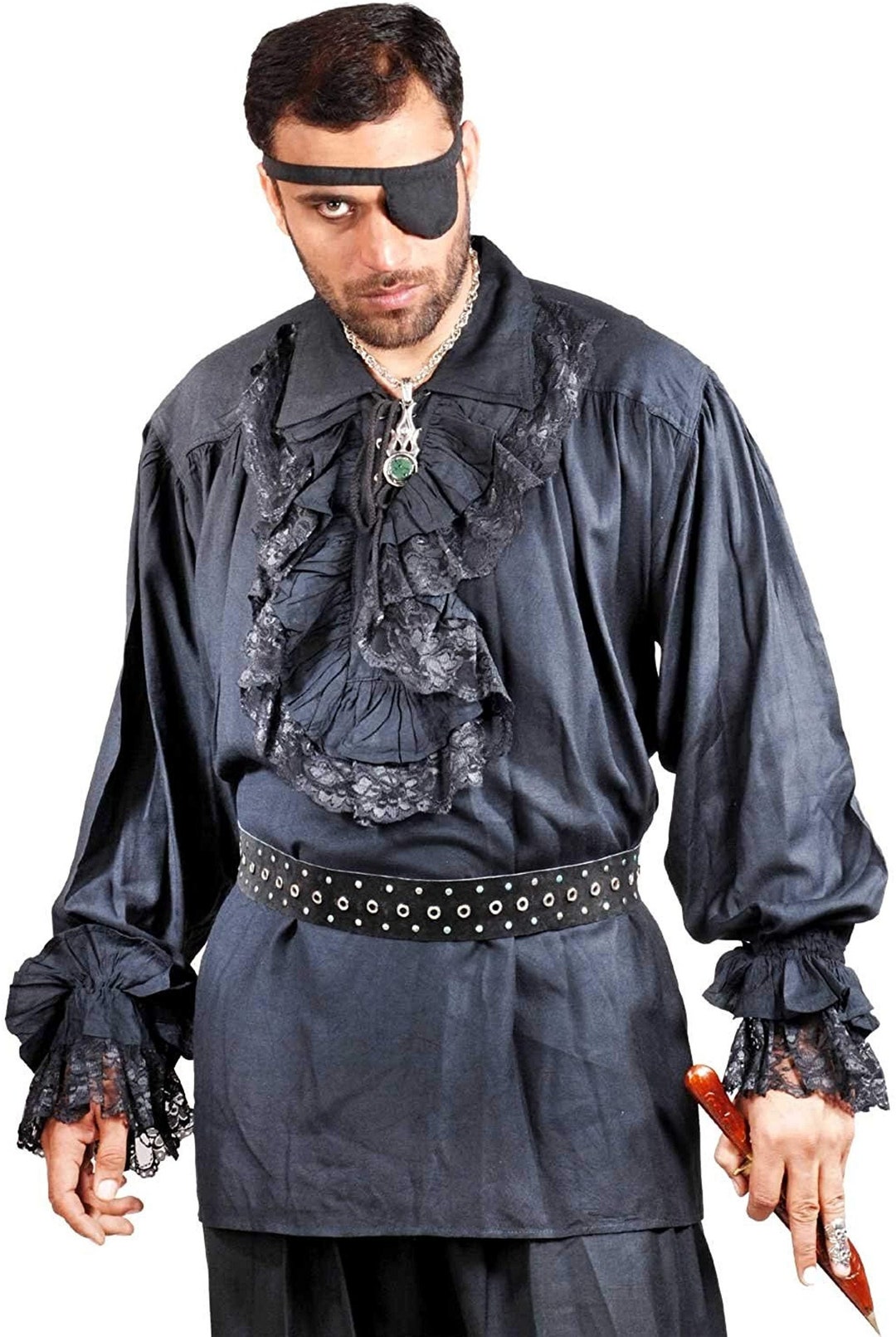Thepiratedressing Medieval Poet's Roberto Cofresi Costume Pirate Shirt ...
