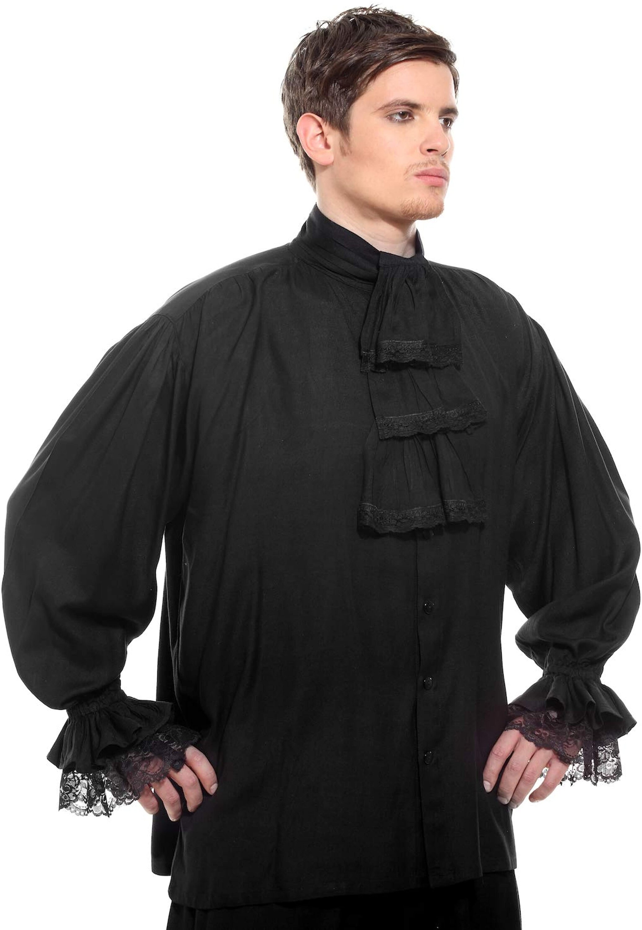 Medieval Pirate Renaissance Poet Cosplay Costume Colonial Shirt C1086 ...