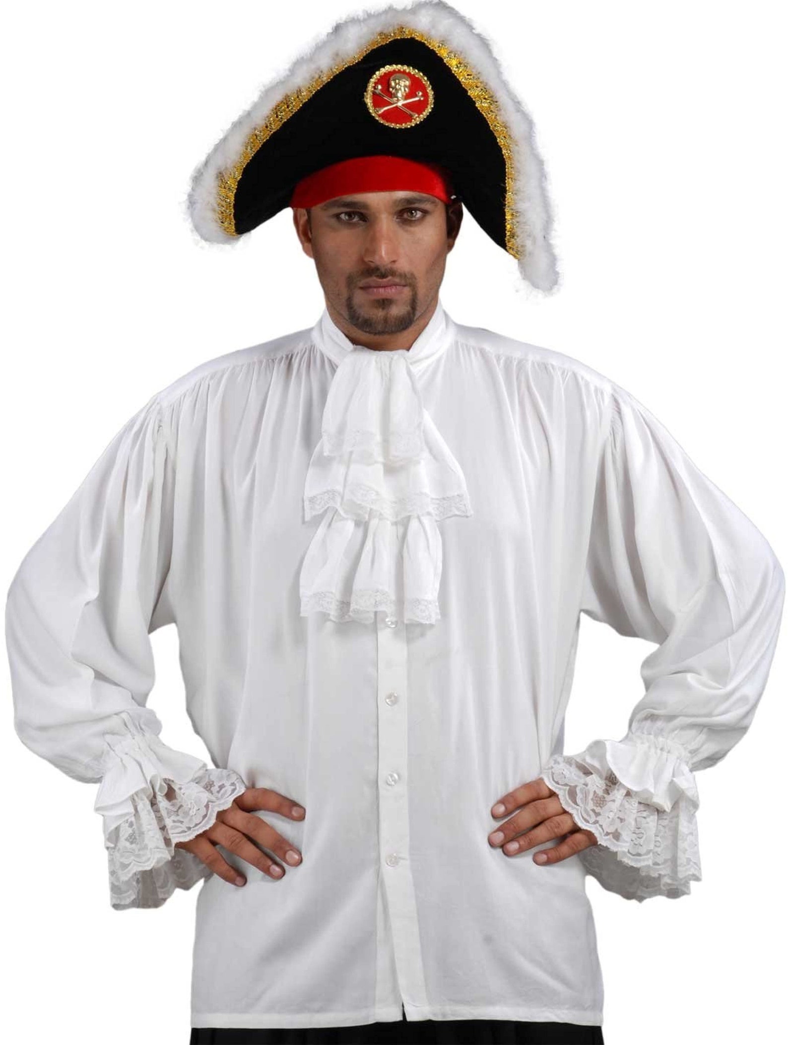 Medieval Pirate Renaissance Poet Cosplay Costume Colonial Shirt C1086 ...
