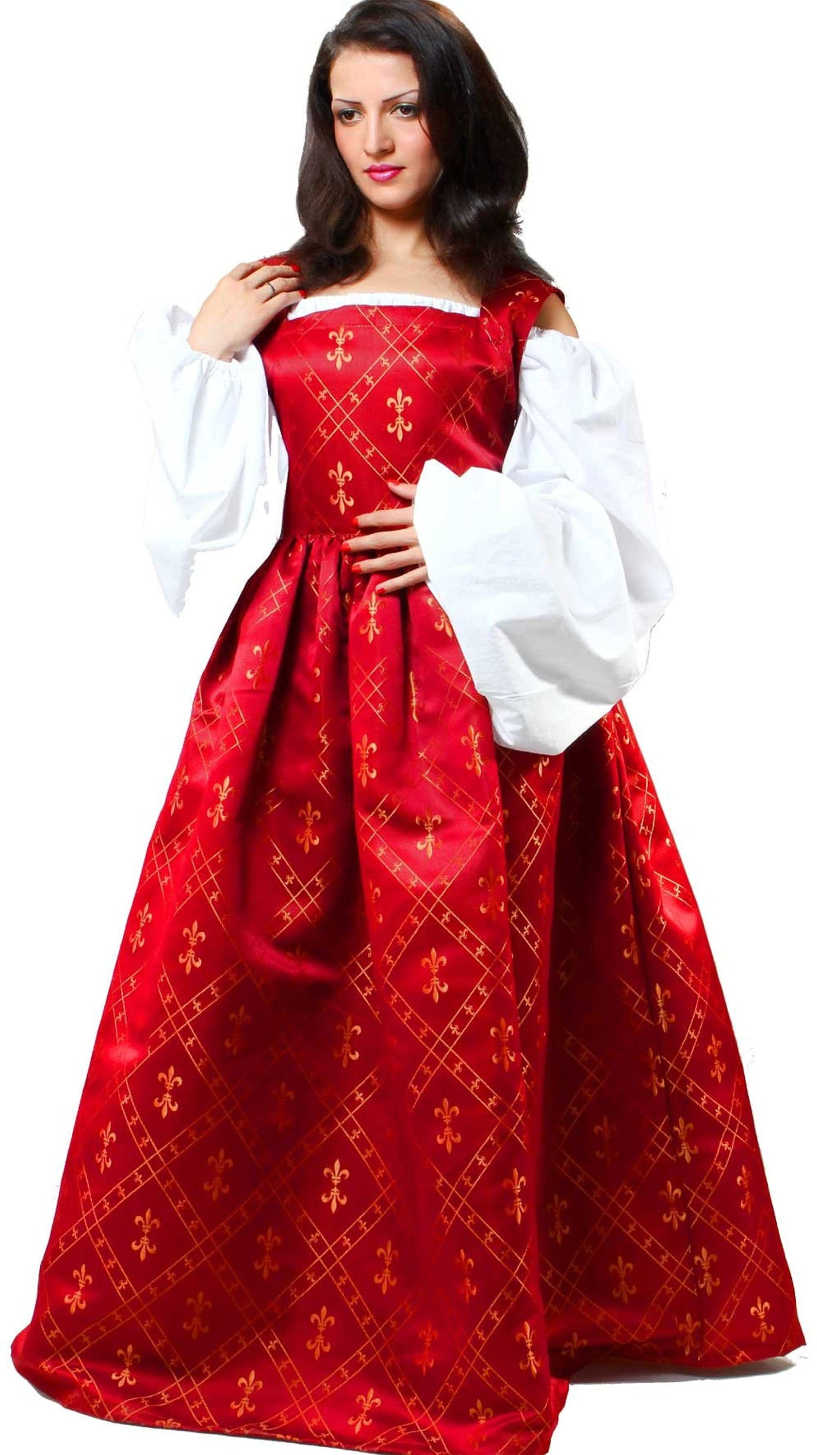 Thepiratedressing Medieval Renaissance Pirate Cosplay Costume Women ...
