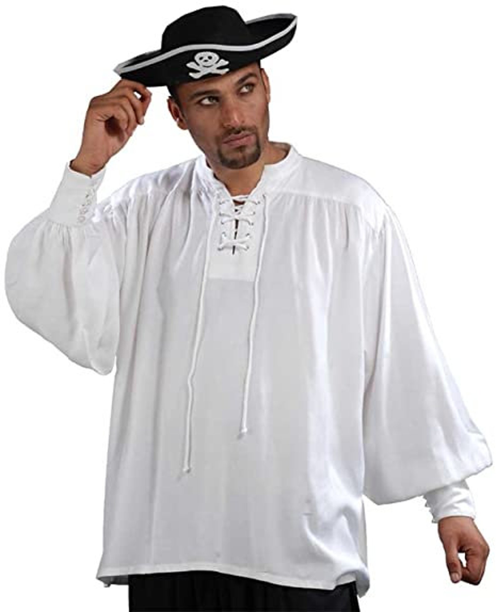 Thepiratedressing Medieval Poet's Pirate Cap'n Quincy Cosplay Costume ...