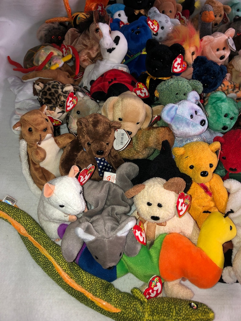 Retired TY Beanie Babies See Description and Pick Your Beanie - Etsy