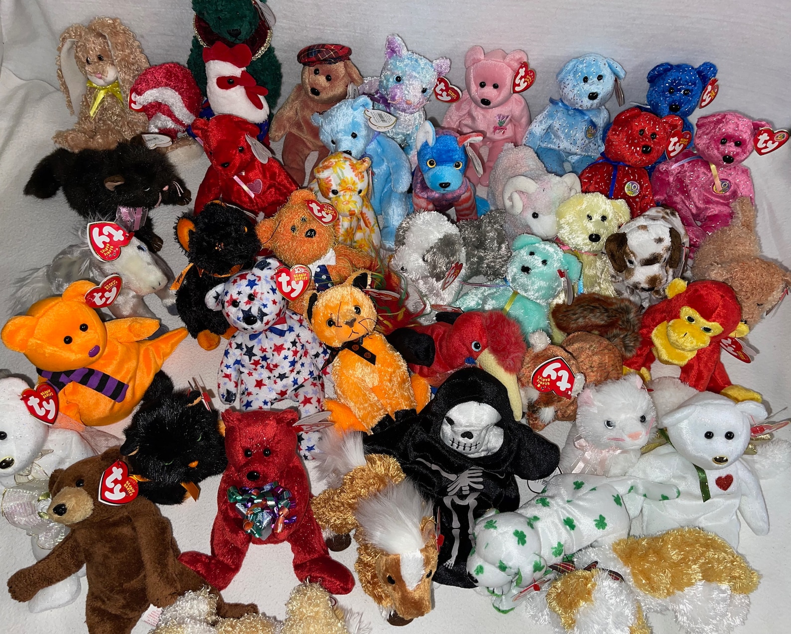 Retired TY Beanie Babies See Description and Pick Your Beanie G - Etsy