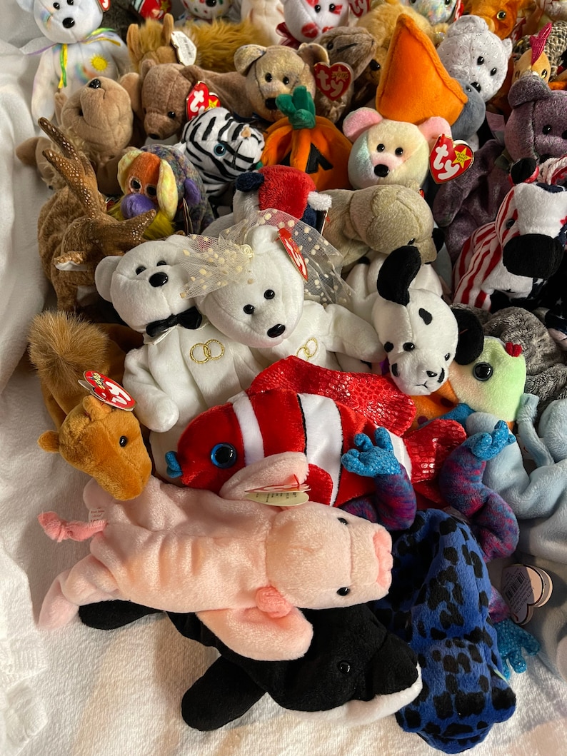 Retired TY Beanie Babies See Description and Pick Your Beanie - Etsy