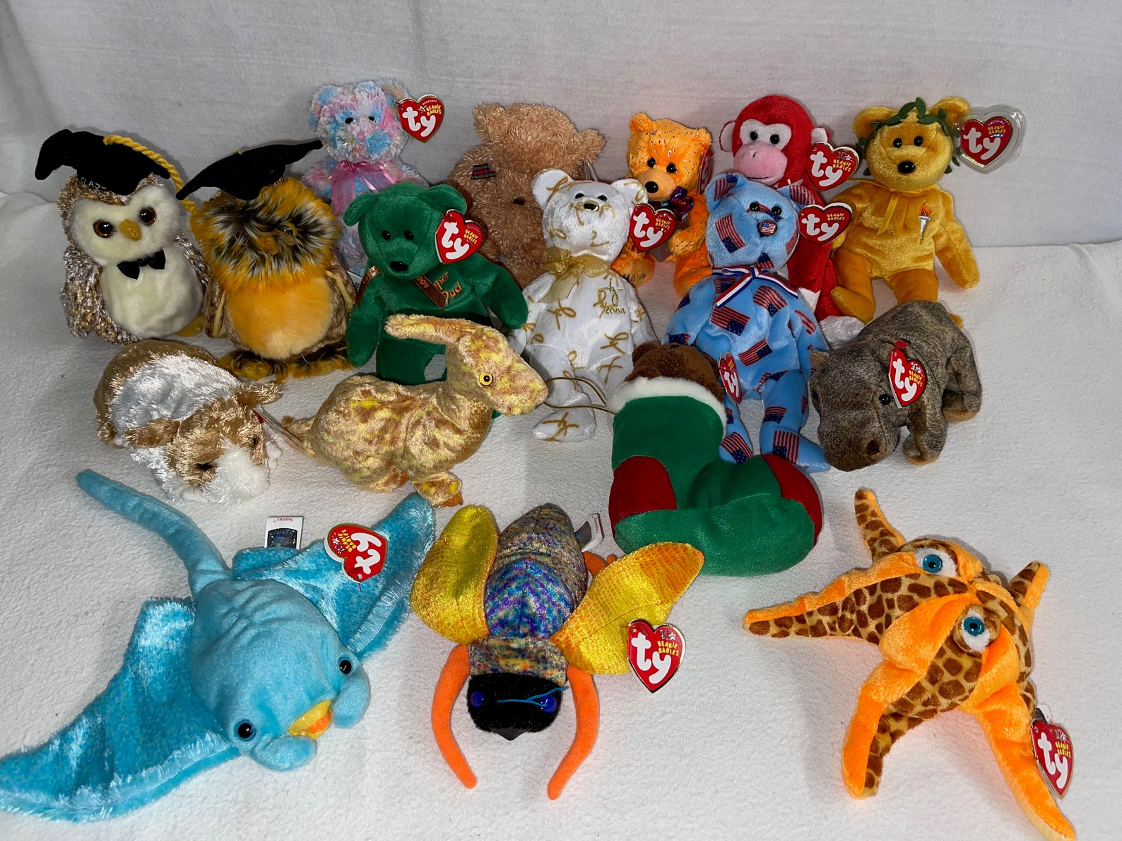 Retired TY Beanie Babies See Description and Pick Your Beanie F - Etsy