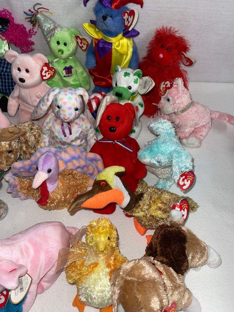 Retired TY Beanie Babies See Description and Pick Your Beanie G - Etsy