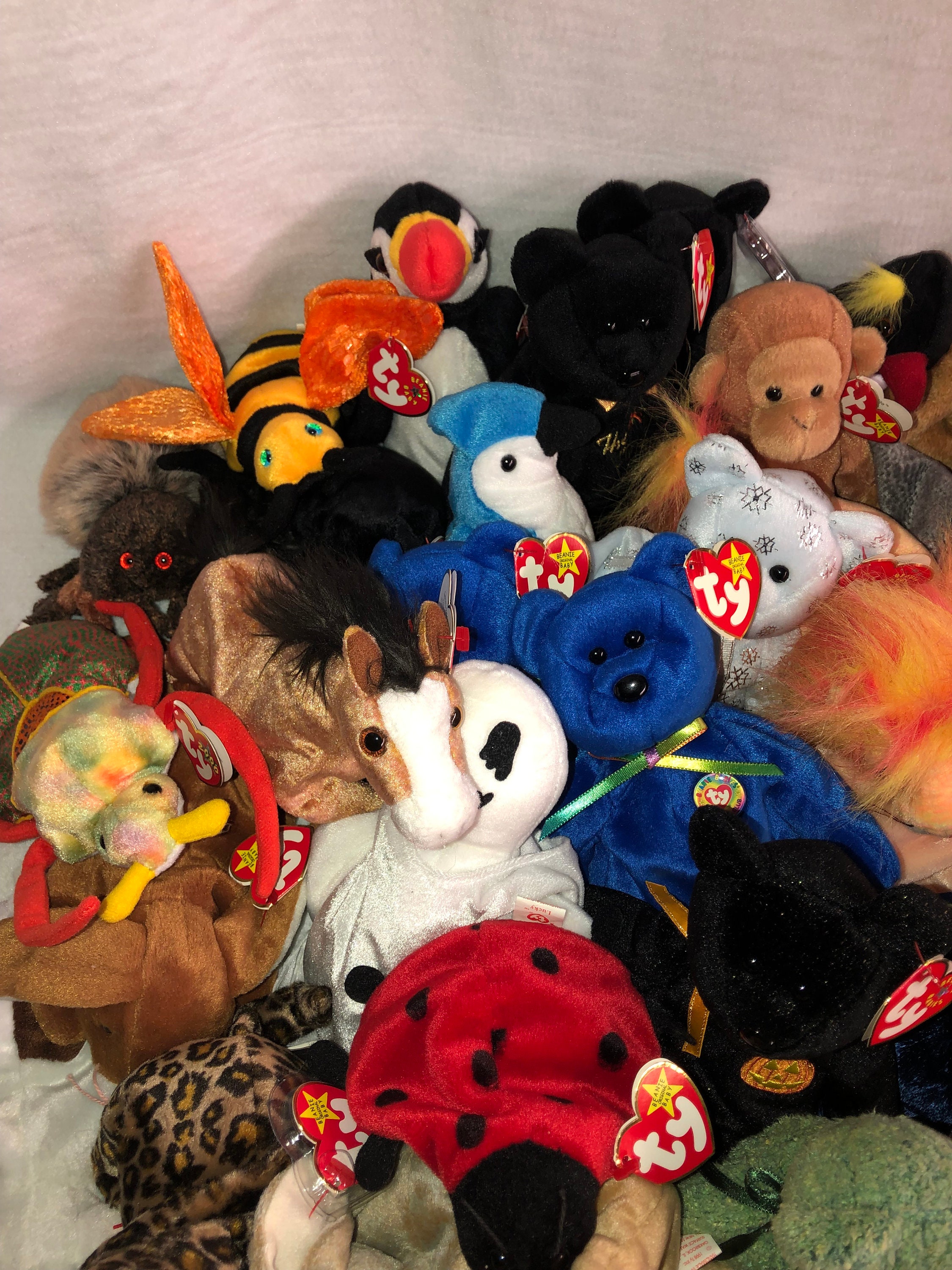 Retired TY Beanie Babies See Description and Pick Your Beanie B - Etsy