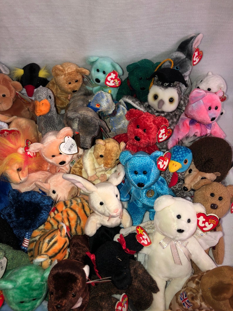 Retired TY Beanie Babies See Description and Pick Your Beanie B - Etsy